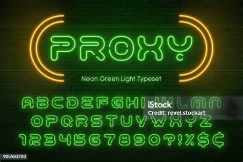 네온 빛 알파벳 미래의 빛나는 추가 글꼴 0명에 대한 스톡 벡터 아트 및 기타 이미지 0명 Led 조명 검은색 Istock