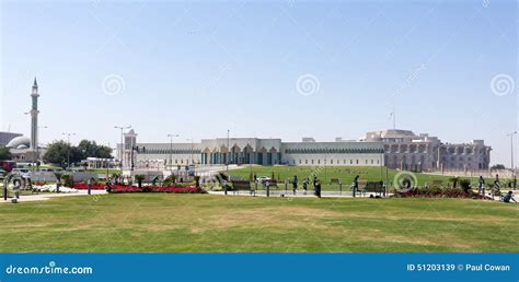 Emiri Palace In Doha Editorial Stock Image Image 51203139