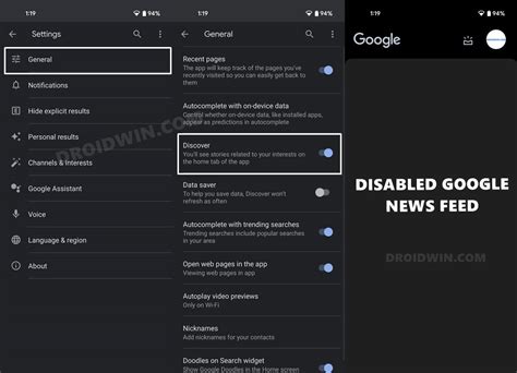 How To Disable Google Discover News Feed In Android 12 DroidWin