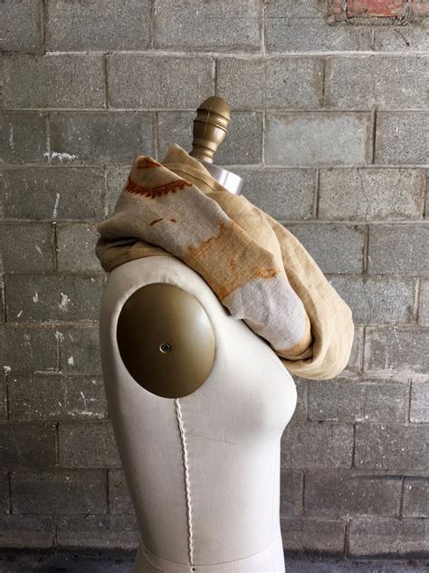 Sulphur And Rust Style Scarf A Serendipitous Inspiration — Francis Olive