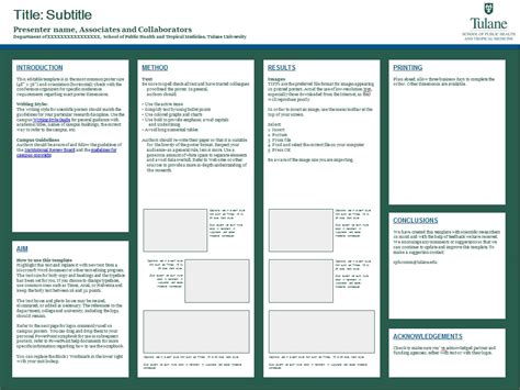 Scientific Poster Size