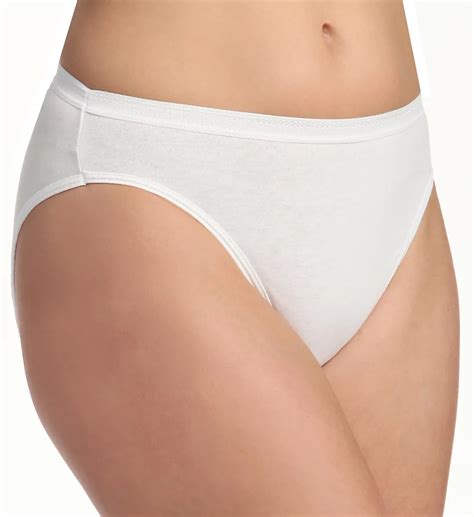 Cotton Heather Hi Cut Panty 10 Pack