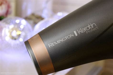 Włosy muszą być długie Suszarka do włosów Remington Keratin Protect moc suszenia i ochrona