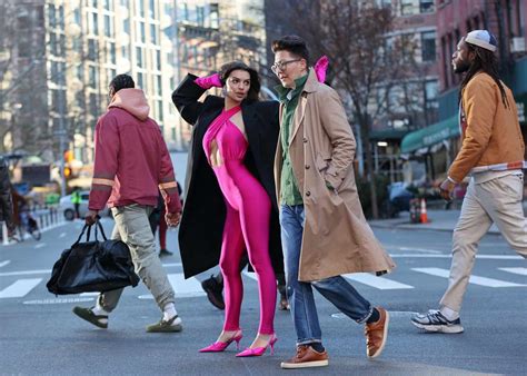 Emily Ratajkowski S Hot Pink Keyhole Jumpsuit Was Enough To Stop Traffic