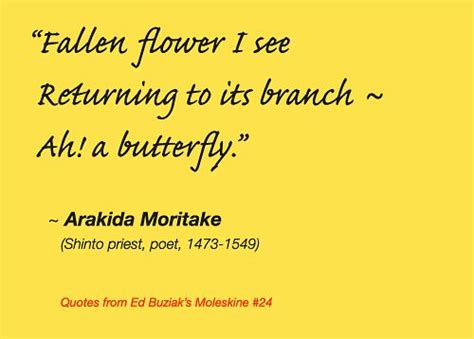 A Yellow Background With An Image Of A Butterfly And The Words Fallen