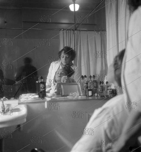 Colette In Her Beauty Salon Rue De Miromesnil With Her