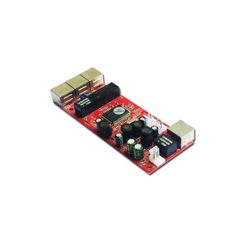 Industrial Switch Module 4 Port 101001000mbps Un Vicedeal