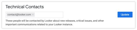 Admin Settings General Settings Looker Google Cloud