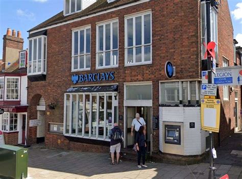 Letters Always Queues At Barclays Branches Being Closed