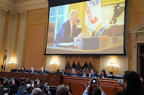 Jan 6 Panel Accuses Trump Of Insurrection And Refers Him To Justice