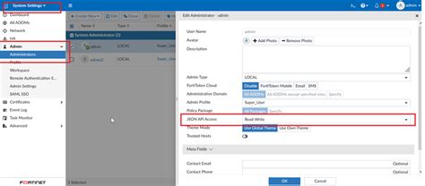 Technical Tip Json Error Message User Admin Log Fortinet Community
