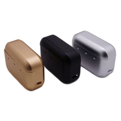 China Metallic Wireless Earbuds With Case Manufacturers Metallic Wireless Earbuds With Case