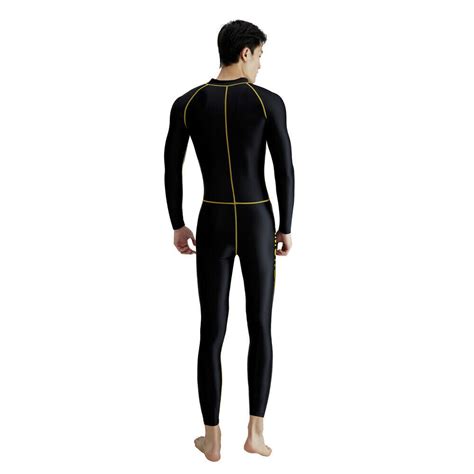 Amoresy Mens Glitter Shiny Tracksuits One Piece Sports Surfing Zipper