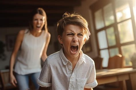 Premium Photo Couple Shouting And Angry With Problems