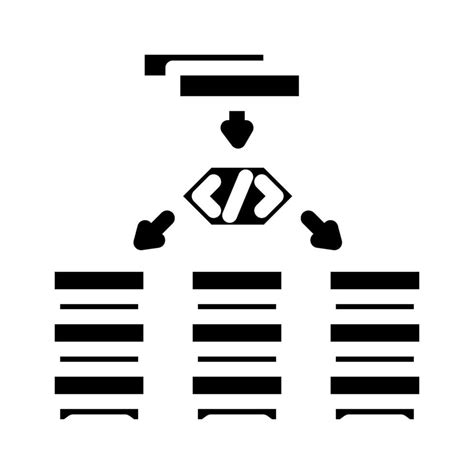 Software Defined Network Data Center Glyph Icon Illustration 54192003 Vector Art At Vecteezy