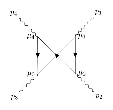 Orientation Of Lines In Feynman Diagrams Using Tikz Package TeX LaTeX Stack Exchange