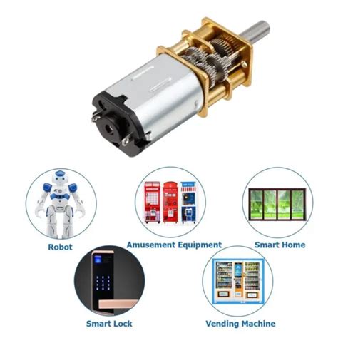 Dc 3v6v12v N20 Mini Micro Metal Gear Motor With Gearwheel Dc Motors