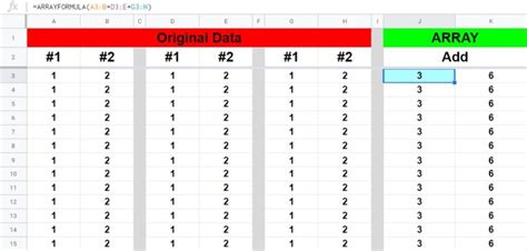 Arrayformula Ways To Apply A Formula To An Entire Column In Google