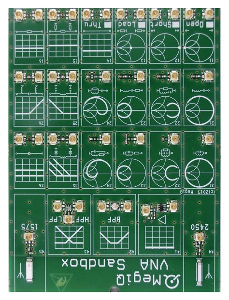 Vna Vsb Megiq Vna Sandbox Kit Pcb W Dual Ufl Calibration Kit Active