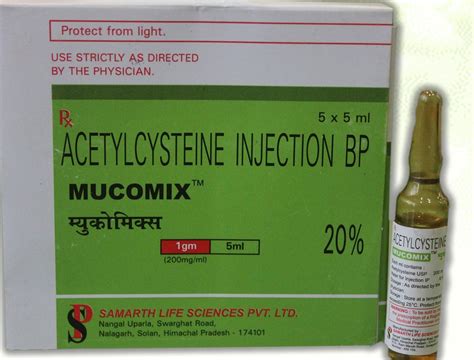 Redefining Respiratory Care Genex Pharma’s Acetylcysteine Injection ...