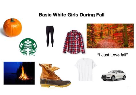 Basic White Girl During Fall Starterpack Rstarterpacks