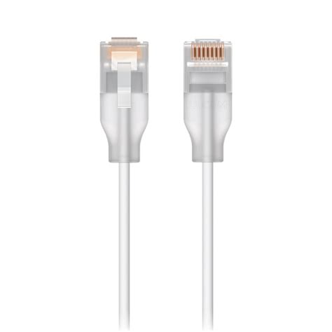 Nano Thin Patch Cable With A Translucent Boot