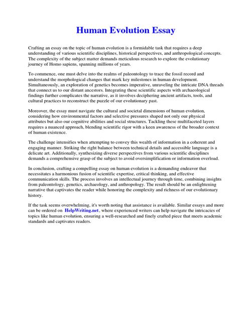 Human Evolution Essay Pdf Moby Dick Captain Ahab