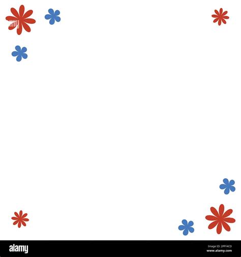 Simple Flower Border Designs