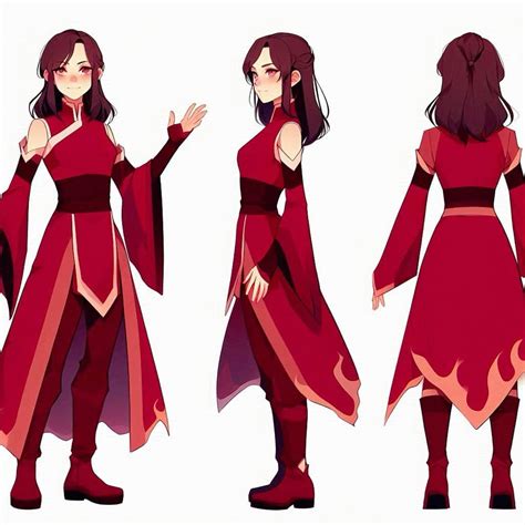Female Firebender Outfit Avatar The Last Airbender Disney Inspired Outfits Fantasy