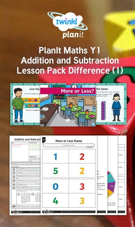 This Is The First Of A Set Of Two Lessons On Finding The Difference This Lesson Teaches