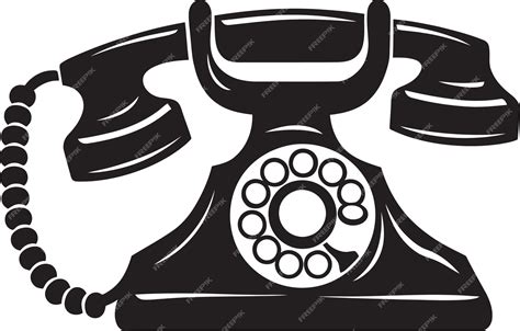 Premium Vector Dialeraura Precision Vector Dialer Telephone Icon Vintagetalkmaster Sleek