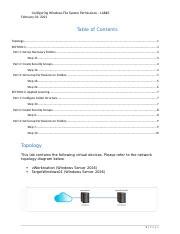 JBL LAB Docx Configuring Windows File System Permissions LAB February Table Of