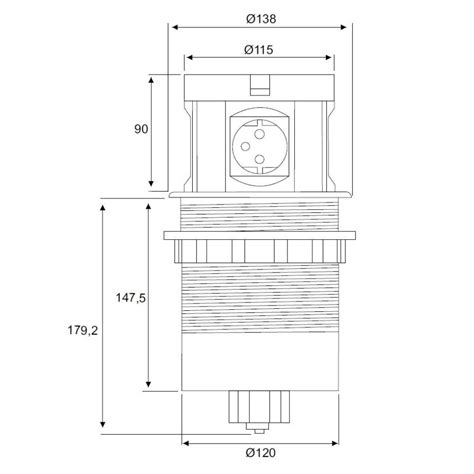 Priza Birou Cu 4 Prize Eur 2xusb 1xhdmi 1xrj45 Incarcare Wireless Emagro
