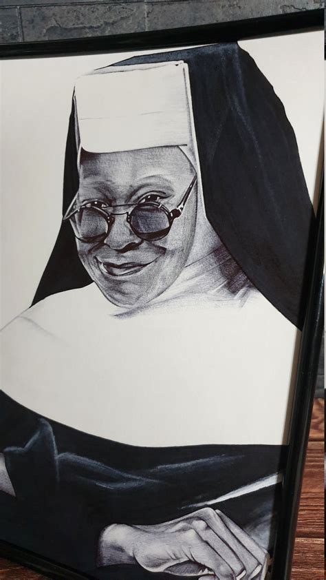 Inktober 2020 Sister Marie Clarence Sister Act Sister Etsy