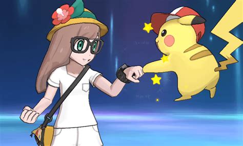 After Pikachus Sacrifice Against Lusamine His Trainer Wears His Cap To Remember Him R Nuzlocke