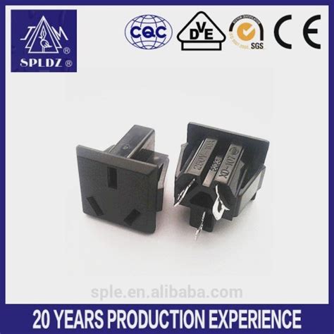 3 Pin Female Ac Power Socket High Quality 3 Pin Female Ac Power Socket On