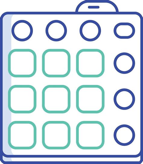 Music Launchpad Outline Color Illustration 48075308 Vector Art At Vecteezy
