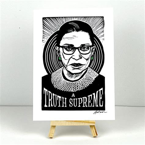 Ruth Bader Ginsburg Rbg A Truth Supreme Pixel Palmer Pixel Palmer