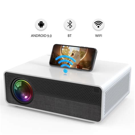 Real Fhd 1080p Android Led Lcd Projectors 6000 Lumens Outdoor And Home