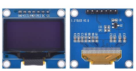 Arduino E Ssh1106 Display Oled 13 Pollici Danielealbertiit