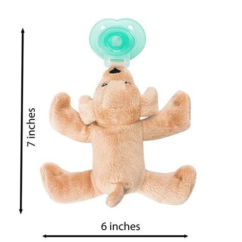 Nookums Retriever Paci Plushies Detachable Pacifier Holder For All