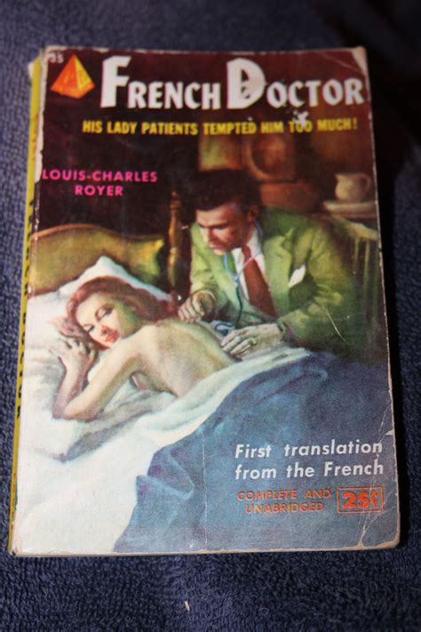 French Doctor By Louis Charles Royer Sleaze Book Books Book Cover