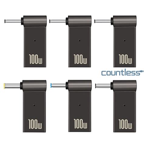 Pd 100w Laptop Power Adapter Connector For Asus Dell Lenovo Notebook Dc Plug Usb Type C Female