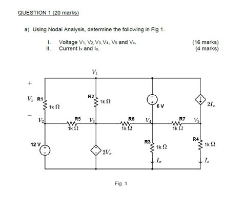 Solved Im Not Sure How To Use Nodal Analysis For This