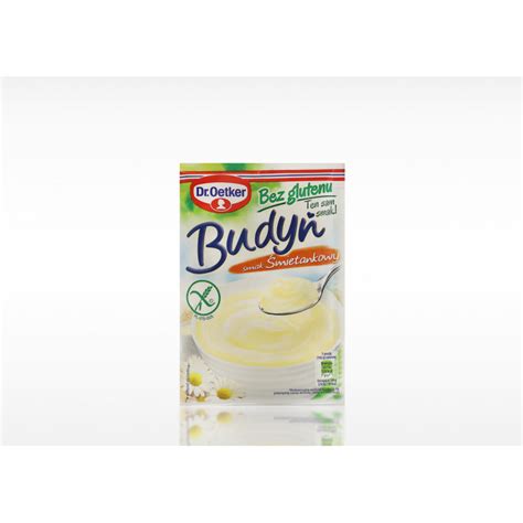 Budyń o smaku śmietankowym bezglutenowy 40 g Dr Oetker
