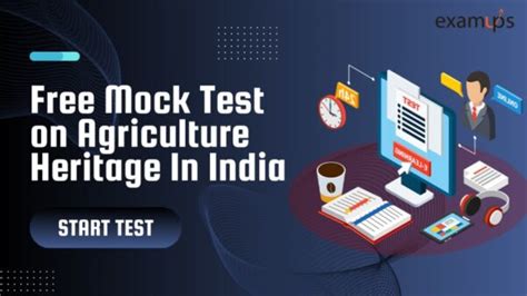 Free Mock Test On Agriculture Heritage In India Examups Boost Your