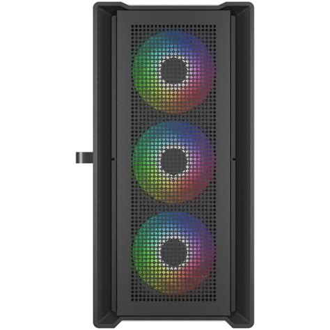 Корпус Powercase Alisio Micro X4B V2, черный (CAMCXB-A4) — купить по ...