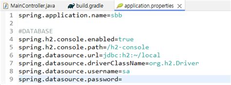 Spring Boot 5 H2 데이터베이스 Jpa 웅지의 개발새발