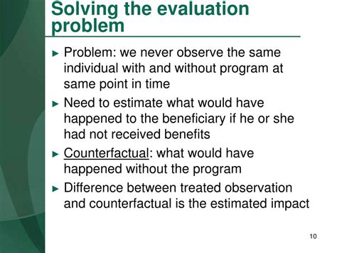 Ppt Impact Evaluation Methods Causal Inference Powerpoint Presentation Id 997584