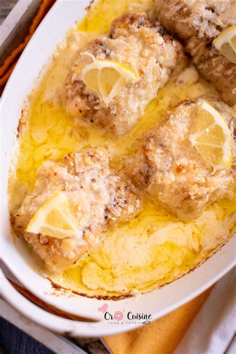 Dos de cabillaud à la crème de parmesan au citron Cuisine et Gourmandises